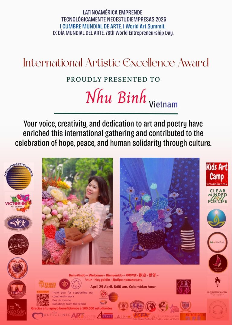 The 1st World Art Summit Celebrates Global Creativity, Peace, and ...